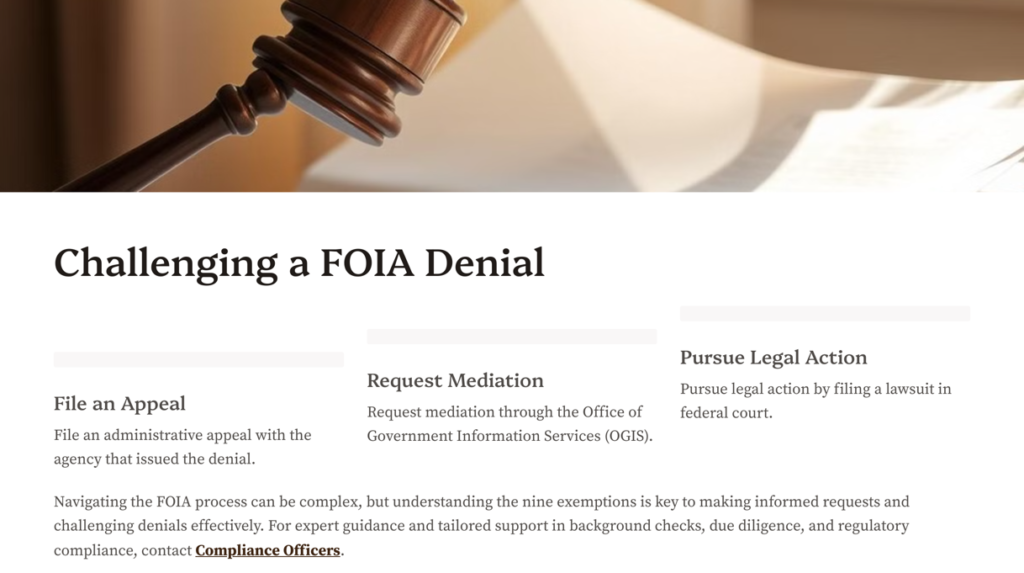 What Are the 9 Exemptions to a FOIA Request? - U.S. Jurisdiction